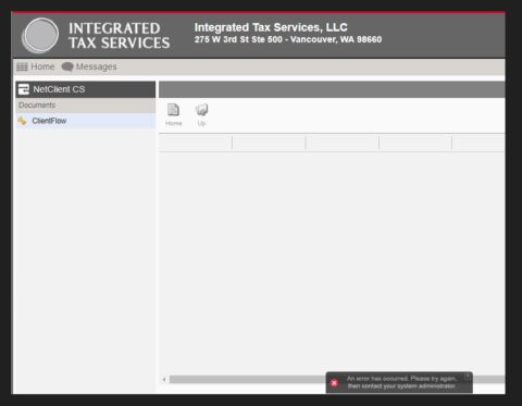 NetClient CS - Integrated Tax Services